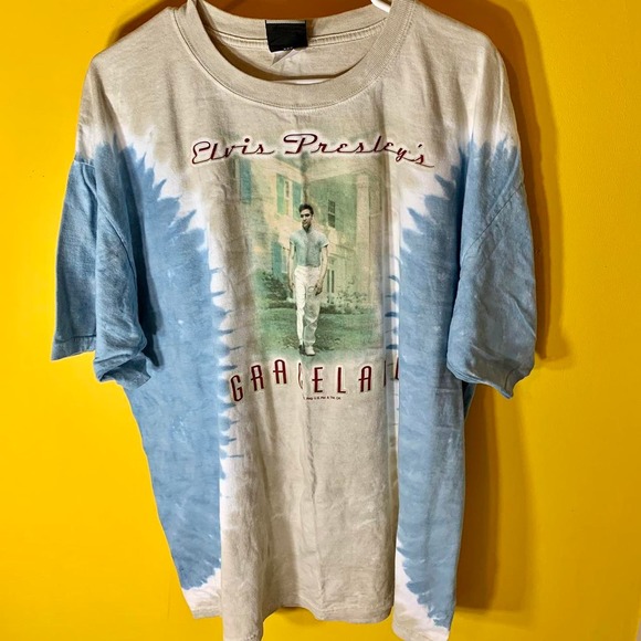 Liquid Blue | Shirts | Vintage Y2k 200s Liquid Blue Elvis Presley ...